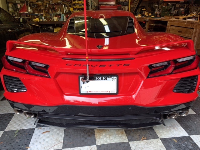 C8 Corvette Stingray CB Antenna and Bracket 2020-2023 No-Ground with ...